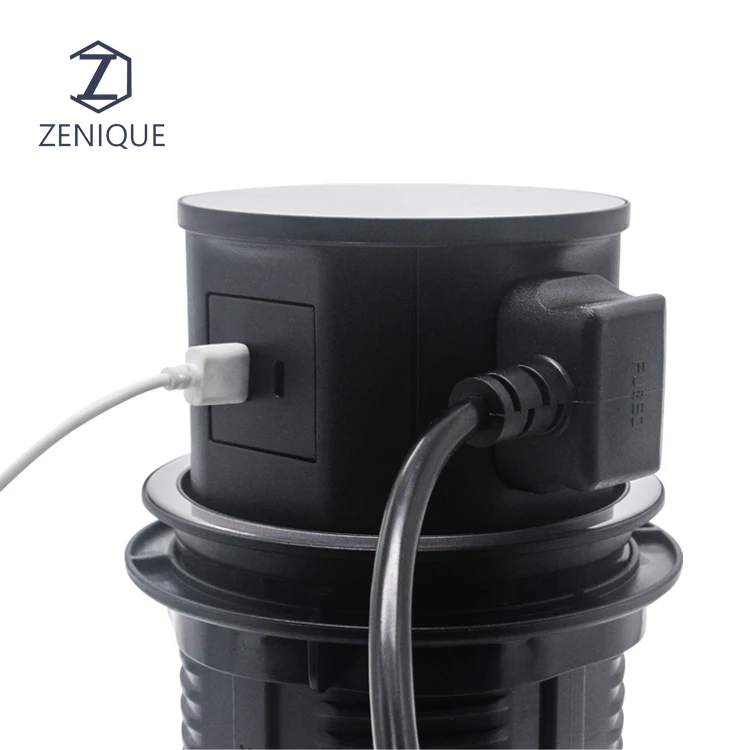 Kitchen Tabletop Recessed Sockets Office Conference Furniture Table Pop ...