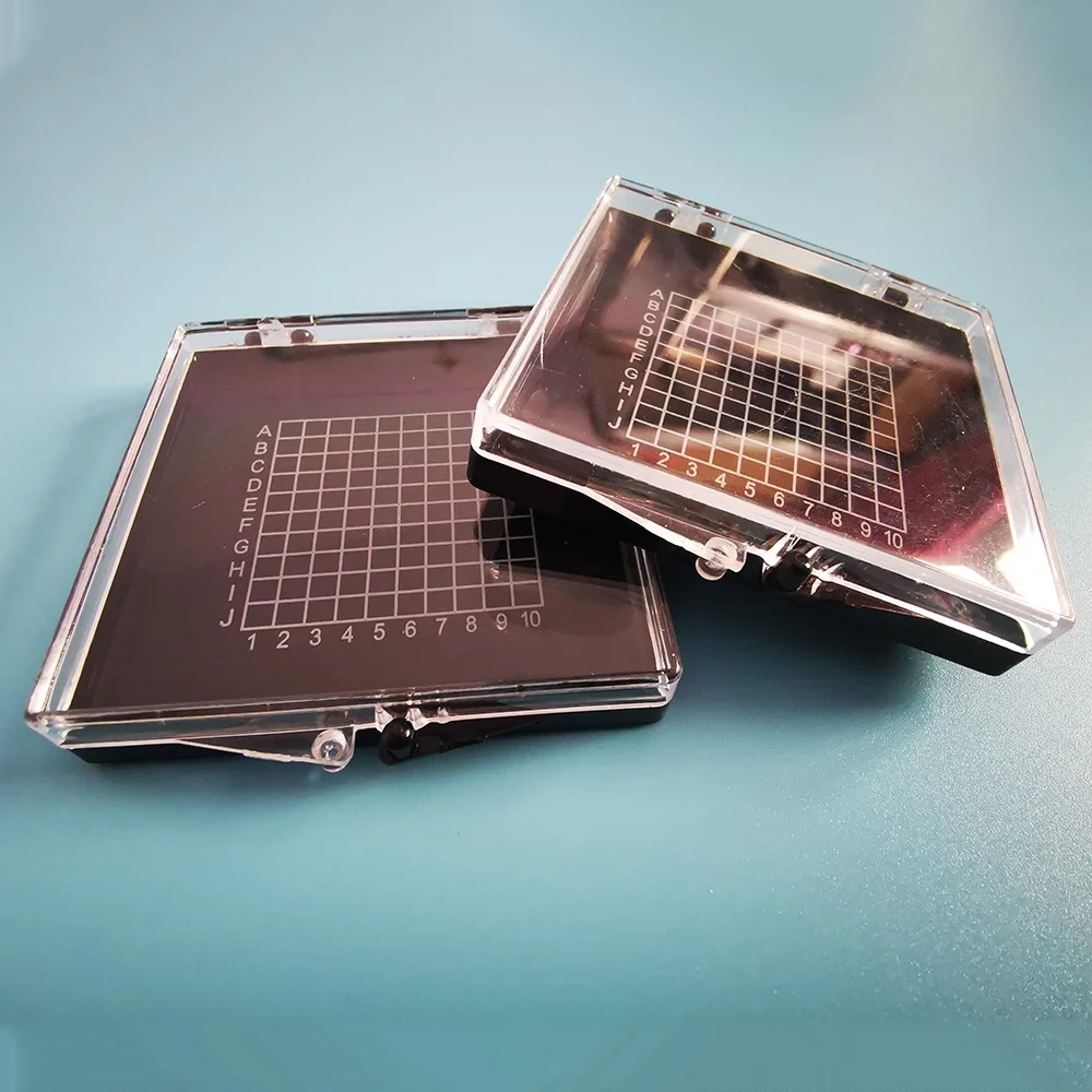 Plastic Resins Box Chip/optoelectronic/semiconductor/optical Packing ...