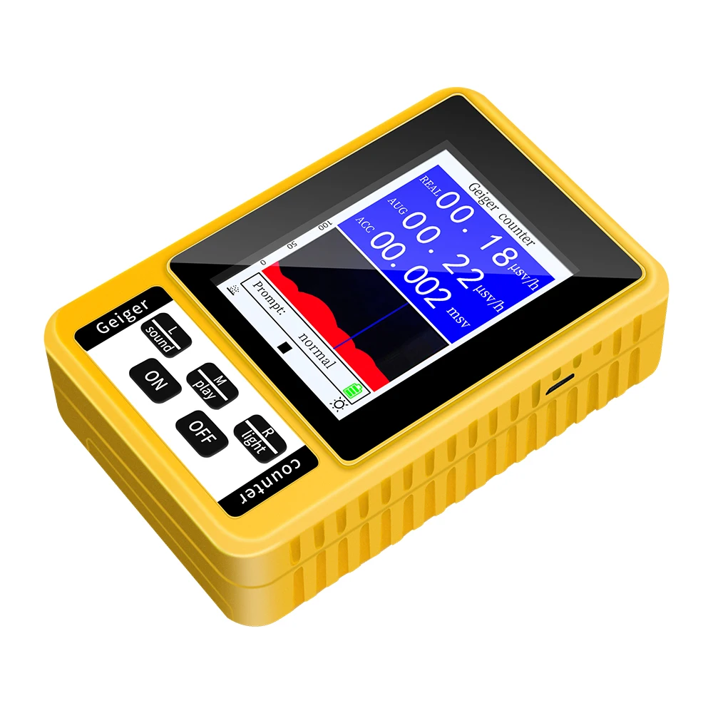 New 2023 Upgraded Nuclear Radiation Detector Geiger Counter Ionizing ...