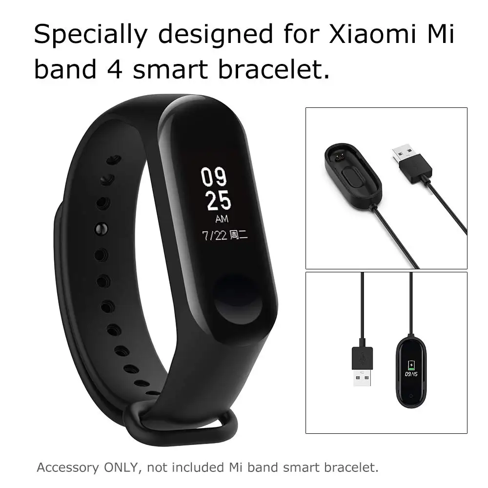 Usb Charger Watch Charging Cable Dock Adapter Smart Watch For Xiaomi Mi ...