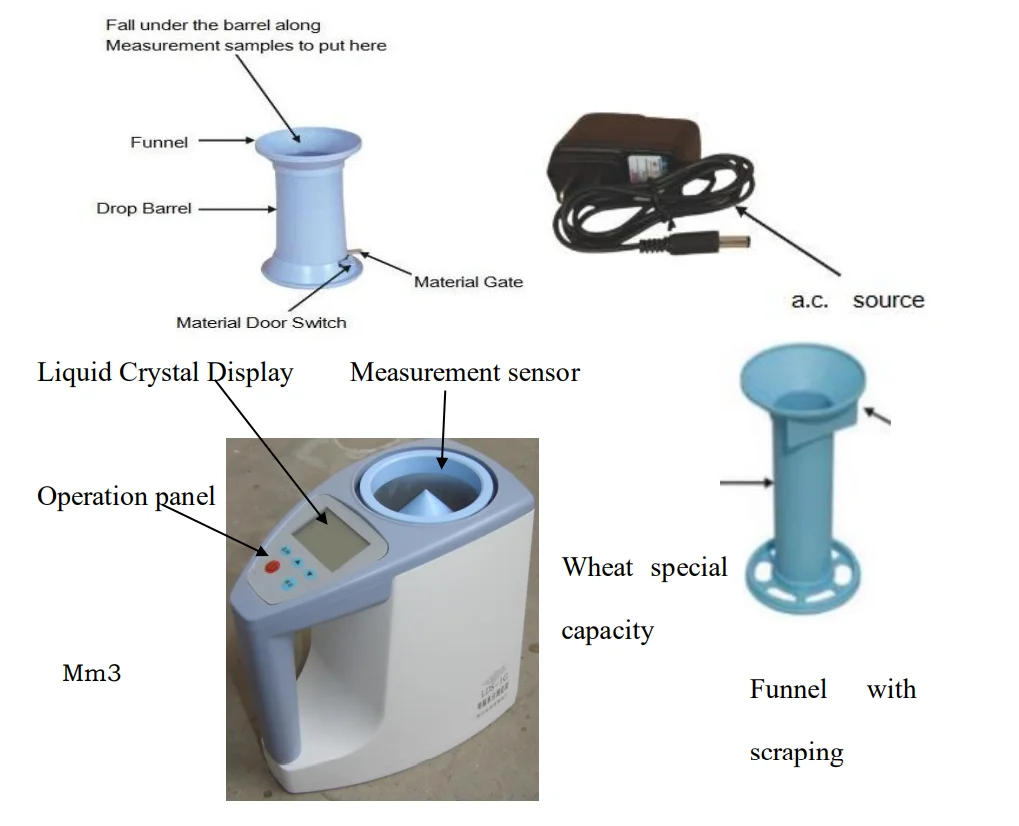 LDS-1G Model Cup Type Moisture Analyzer Grain Paddy Cocoa Moisture ...
