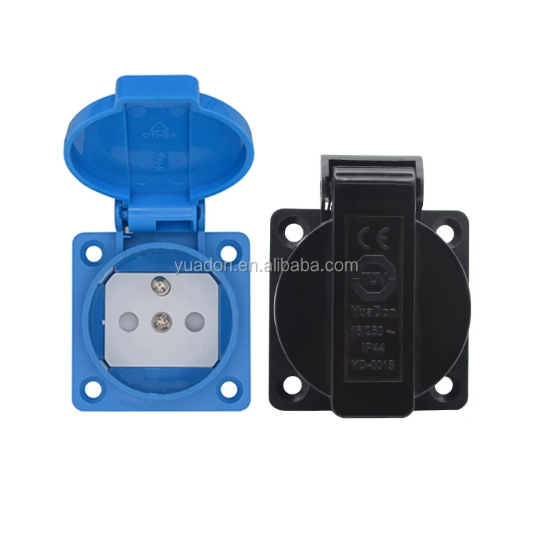 Manufacturer Ip44 Electrical French Waterproof Socket France Outlet ...