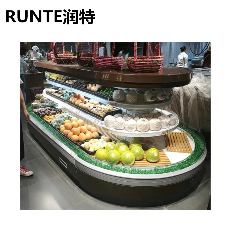 Arc Commercial Island Display Chiller for Fruit - 330L-1320L