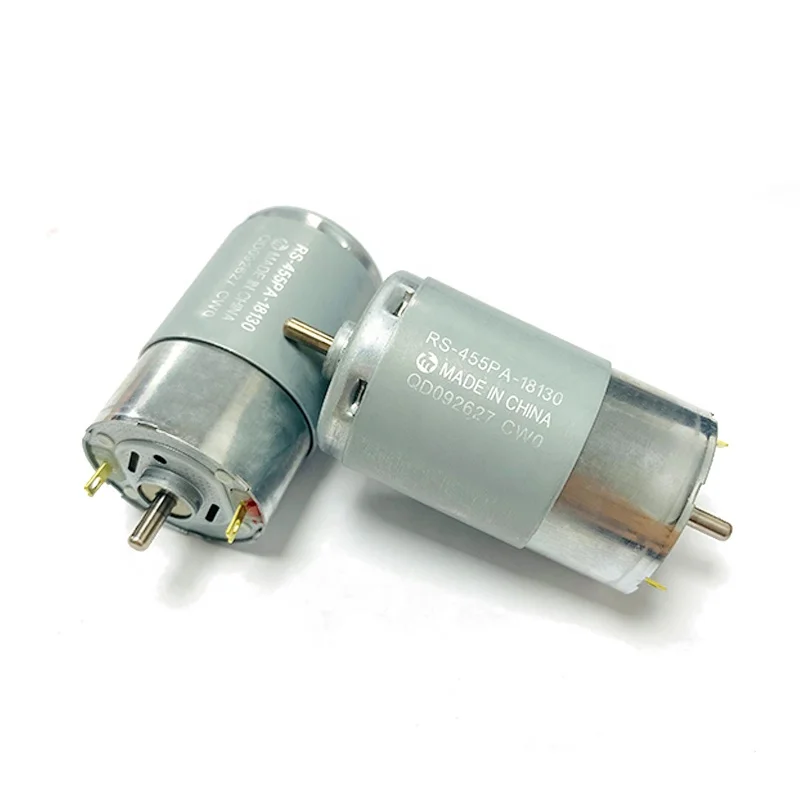 Mabuchi DC Motor 12V RS455PA 18130 - Customizable Dual Shaft Electric ...