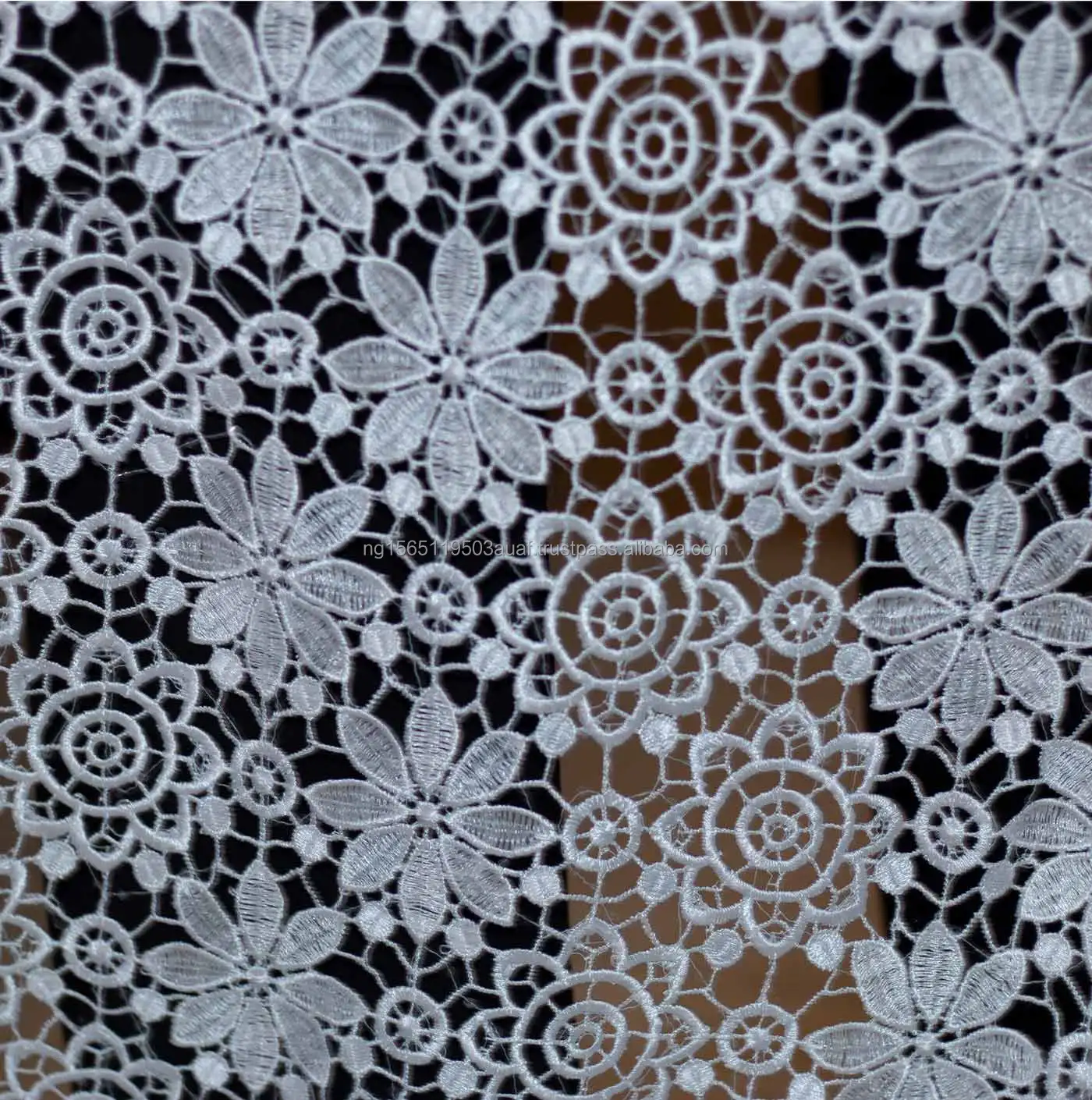 Custom Design Pattern Digital Print Woven Poplin 100% Cotton Cord Lace ...