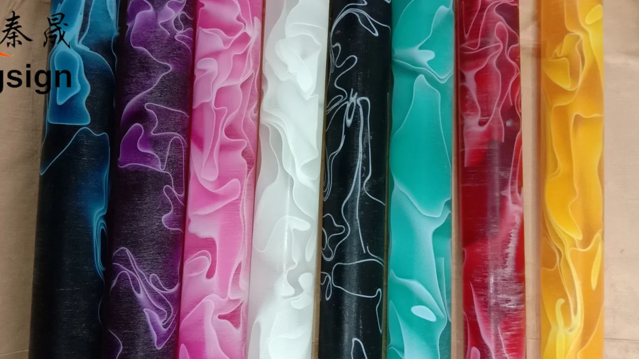 Kingsign Manufacturing Decorative Acrylic Rods Swirl Pattern Acrylic ...