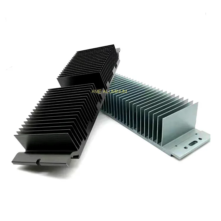 Large Aluminum Heatsink High Power Amplifier Heat Sink - Buy Large ...
