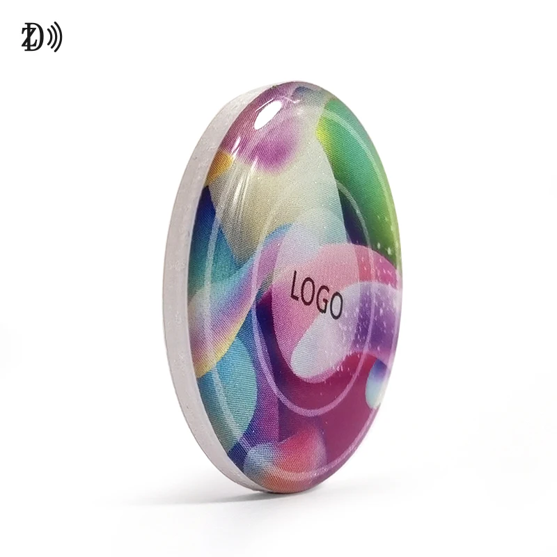 Nfc Business Card Epoxy Tag Customized Printing Waterproof Ntag 215 Nfc ...