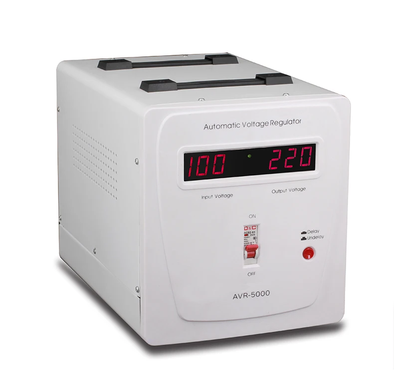 5kw 5000va Relay Type Avr Ac Auto Voltage Stabilizer - Buy Auto Voltage ...