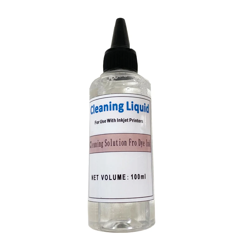 100ML Printhead Sublimation Pigment DTF Dye Ink Cleaning Fluid