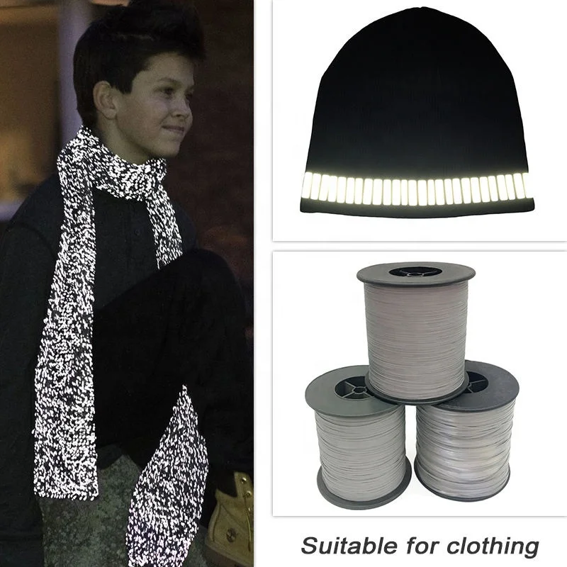 YouGuang Glow in Dark Luminous High Visible Reflective Yarn/silver ...