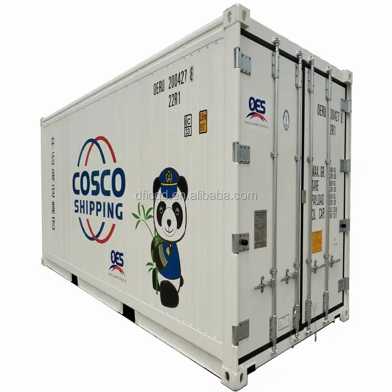 Aluminum Material Iso 20'rf Special Reefer Container Cargo Container ...