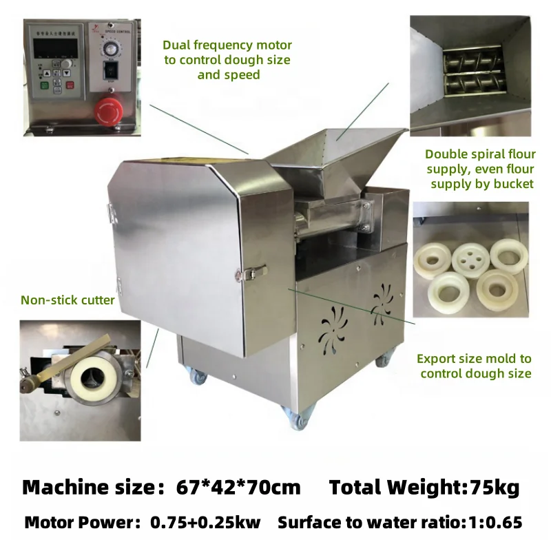 Commercial Small Dough Divider and Rounder Dough Ball Making Machine ...