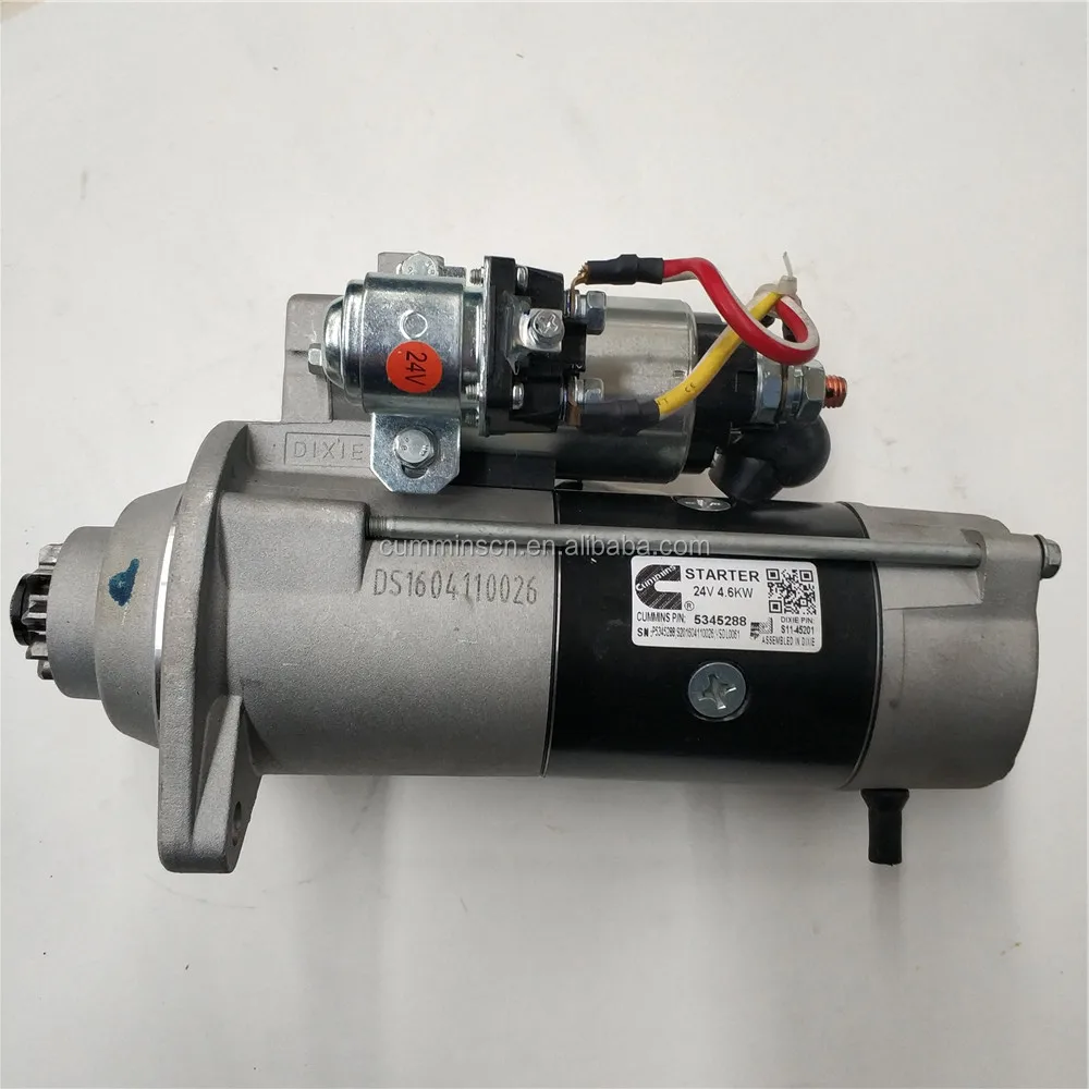 Cummins Diesel Engine ISF Starter Motor 5345288 - Reliable Power