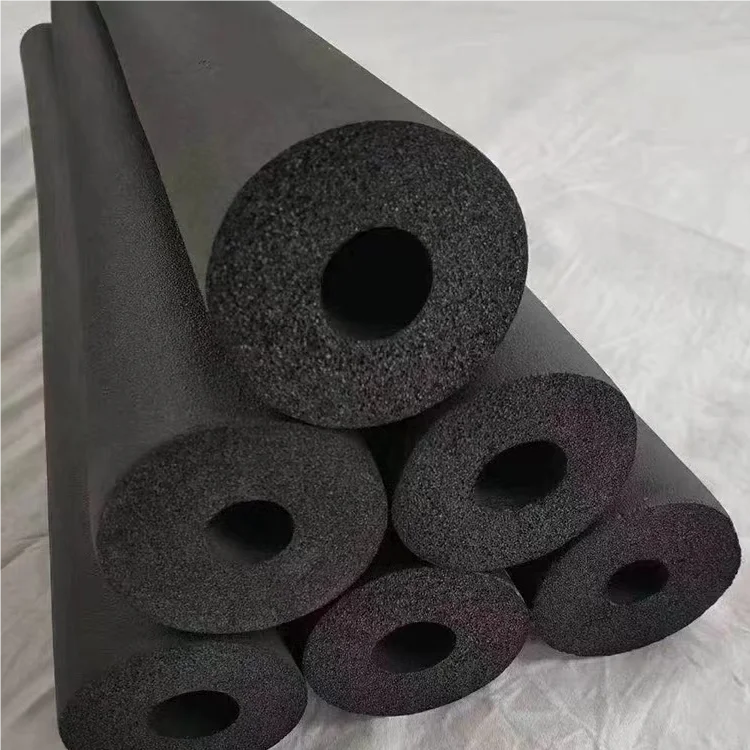 Flexible Elastomeric Closed Cell Tube Rubber Foam Insulation Pipe For Air Conditioning - Buy ...