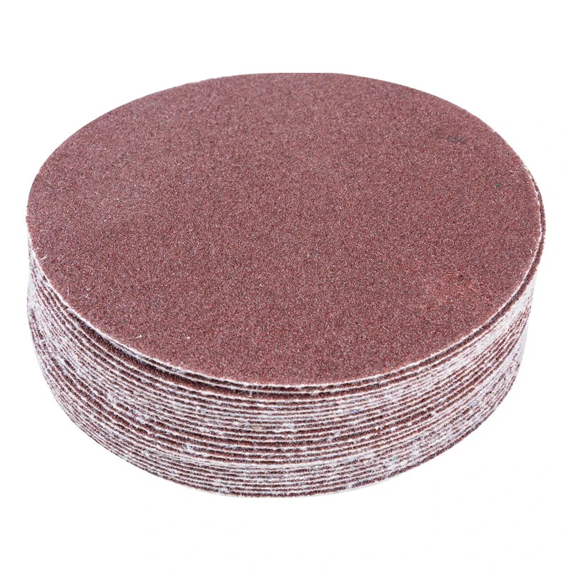 Hook and Loop Sand Disc 60-80-100 Grit Aluminum Oxide Sanding Discs ...