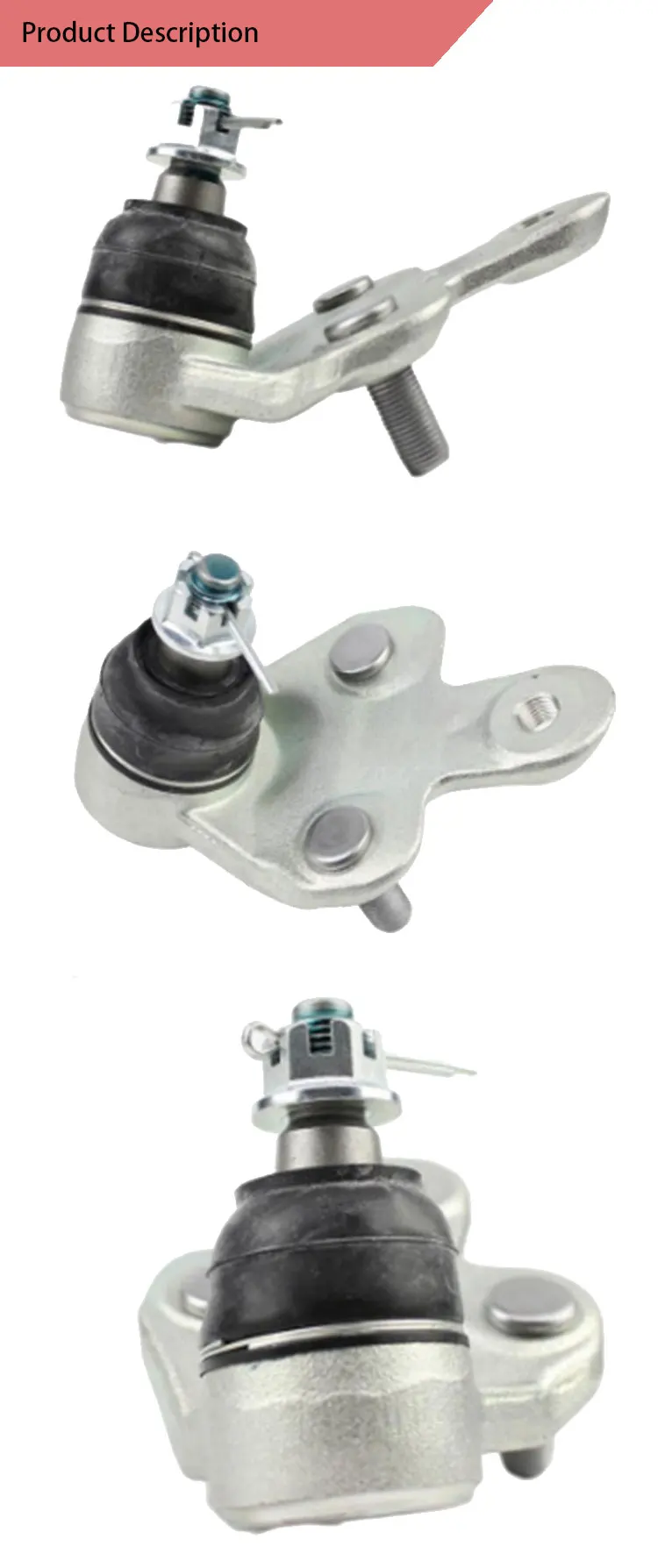 Auto Suspension Parts Left Right Ball Joint 43330-49165 43330-49125 ...