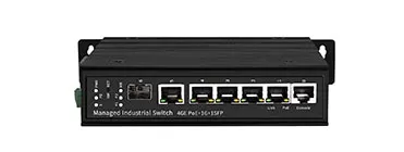 4 Port Poe Full Gigabit Industrial Managed Ethernet Switch