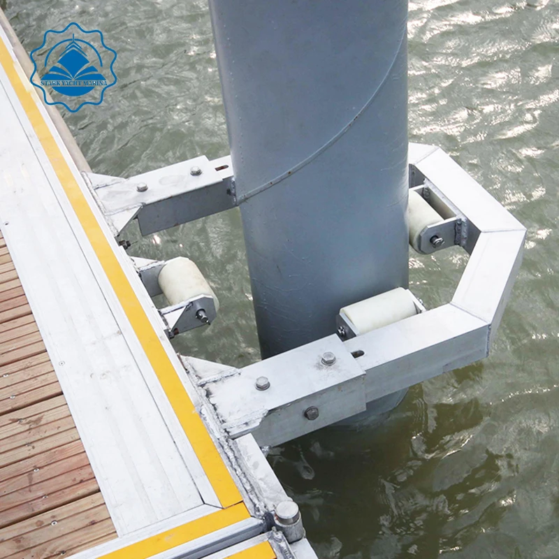 High Quality Floating Dock Pile Holder Peg Holder Aluminum Pile Guide ...