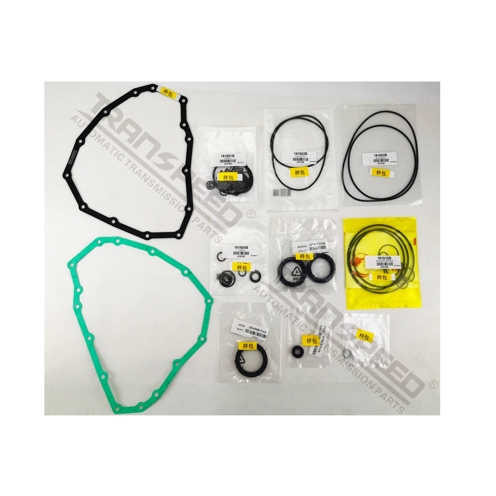 Transpeed Jf015e Re0f11a Cvt Transmission Master Rebuild Kit Seals ...