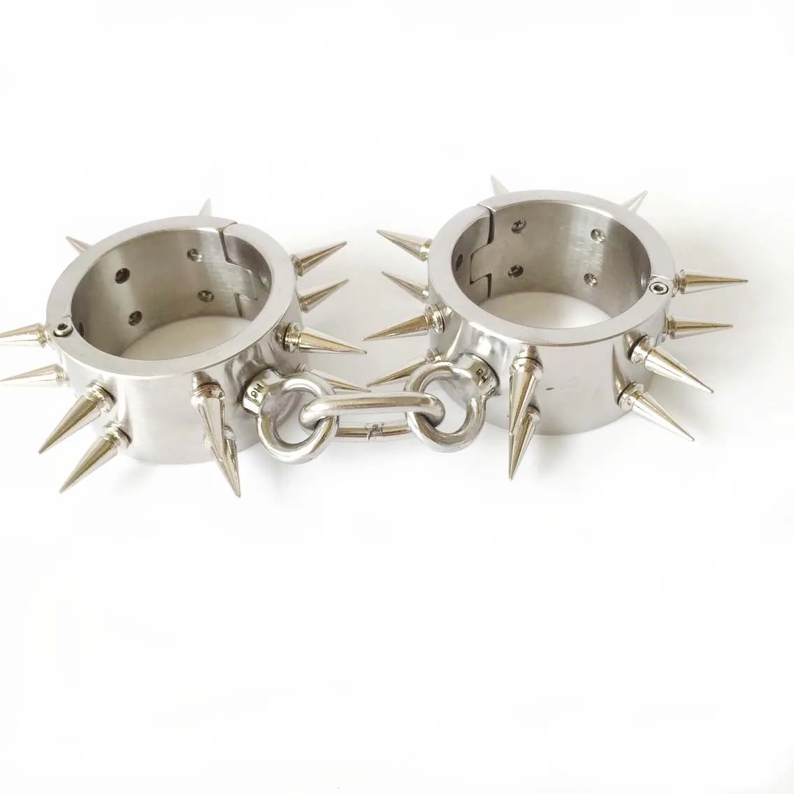 Stainless Steel Bondage Harness Handcuff Bdsm Kit Slave Restraints ...