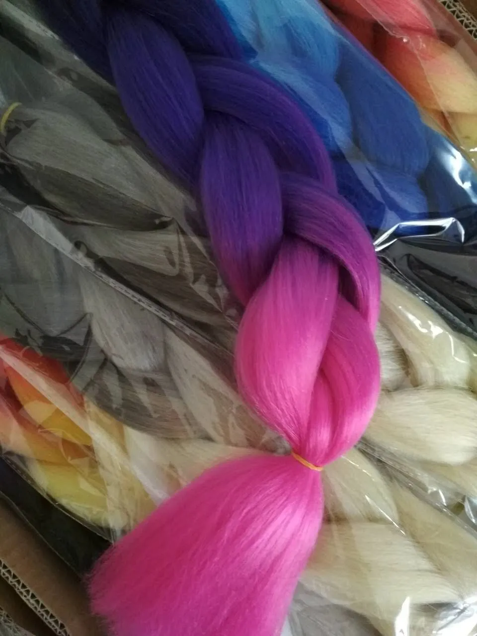 Expression Braiding Hair Ombre Color 48 Inch 100g/pc Jumbo Hair Braid ...