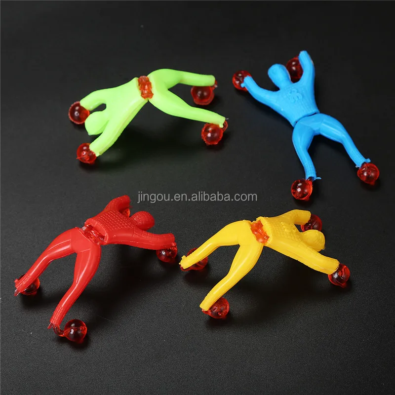 Wholesale Funny Party Favor Sticky Man Climb on the Wall