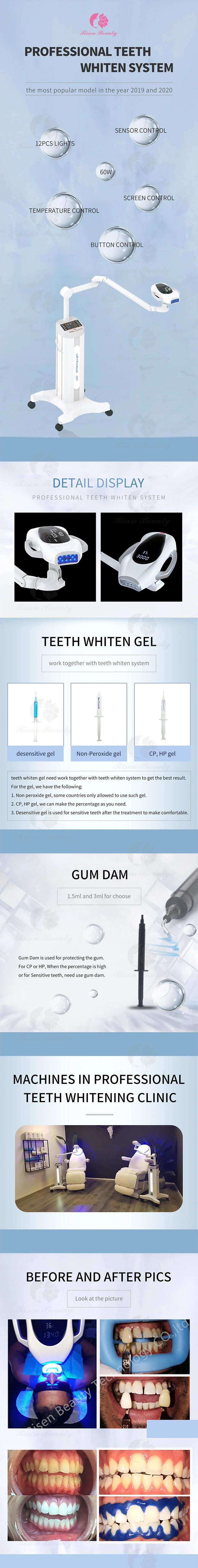 2025 Best Luxury Feedback Teeth Whitening Machine/temperature Control ...