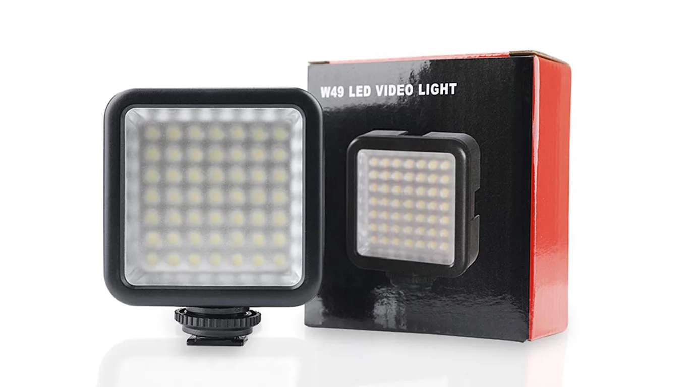 Hot Sale 5.5w 49 Led Video Camera Light Panel Lamp 6000k For Canon ...