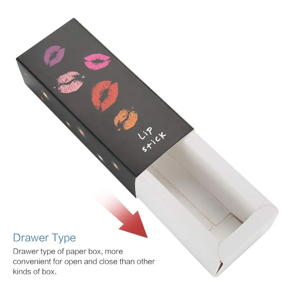 Luxury Custom Design Logo Printing Cardboard Lipstick Eyeliner Cosmetic ...