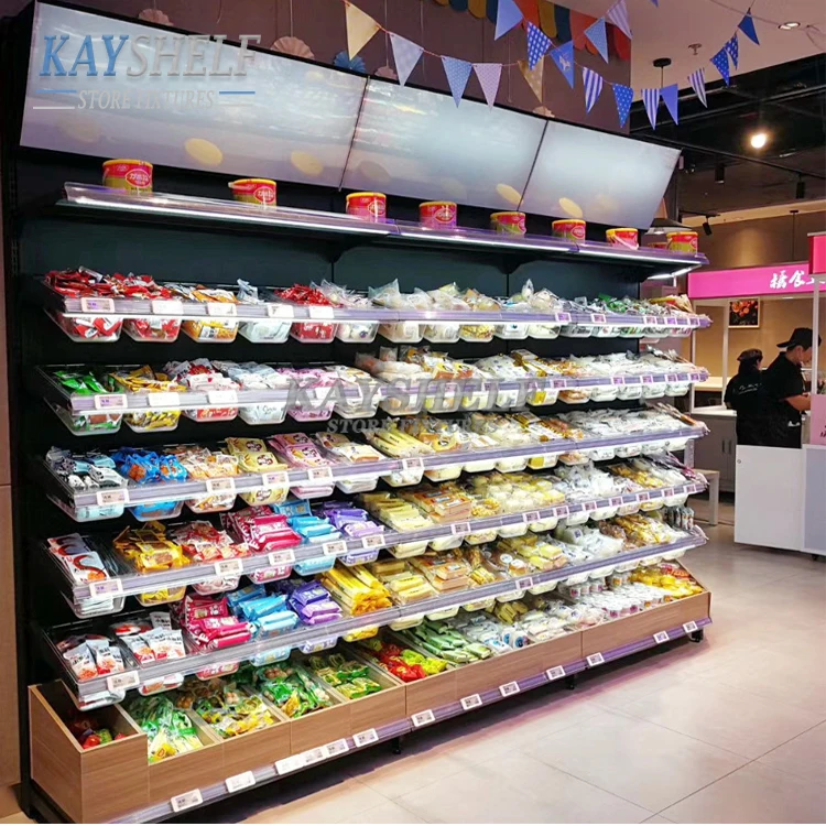 Kayshelf Snack Shelves Convenience Store Candy Display Dry Food ...