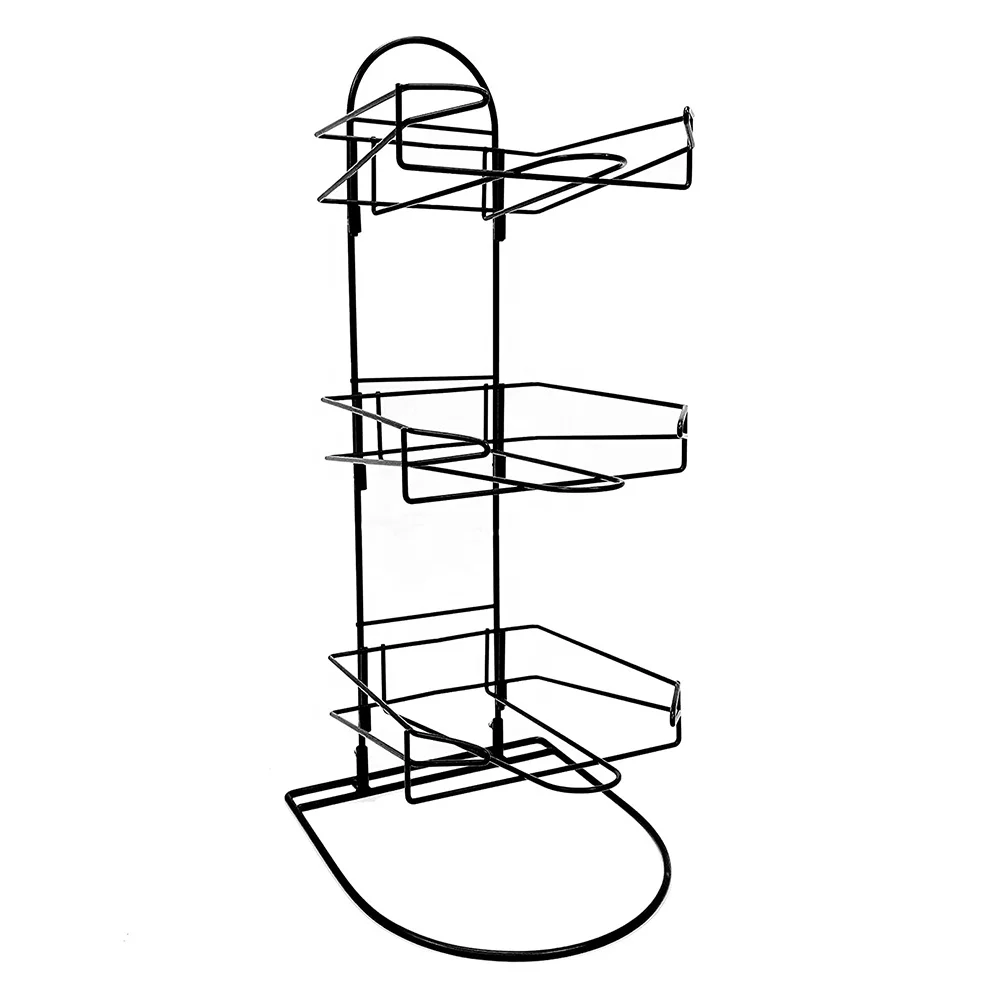 Metal 3-Tier Hat Rack - Perfect for Retail Baseball Cap Display