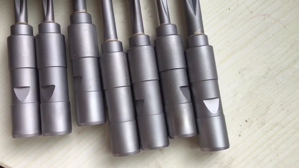 Brazed Carbide Gun Drill Botek Driver Model Autopart Industry Deep Hole ...