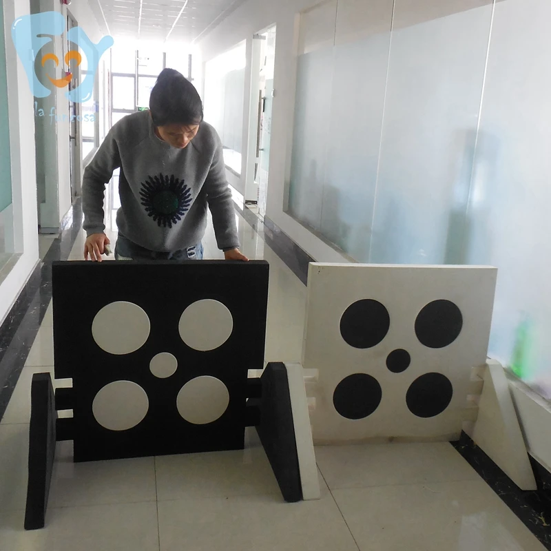 75cmx75cmx6cm Large Black/white 5 Spot Eva Archery Foam Target - Buy ...