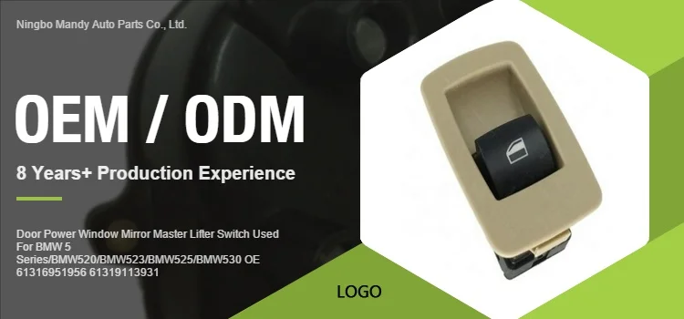 Door Power Window Mirror Master Lifter Switch Used For Bmw 5 Series ...