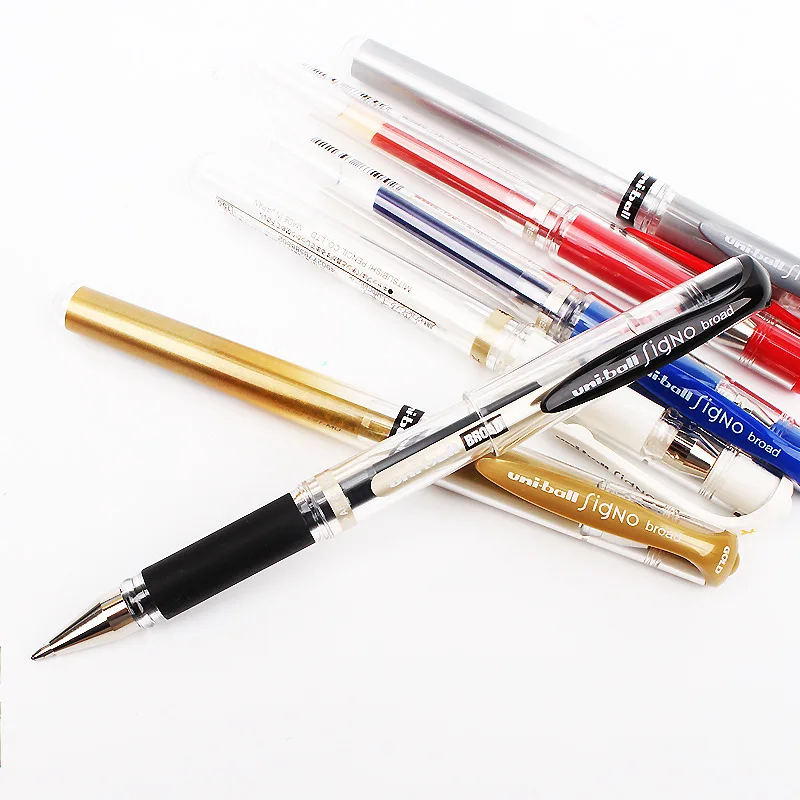 Uni-Ball Signo UM-153 Gel Ink Rollerball Pen - 1.0mm Broad Point, Ideal ...
