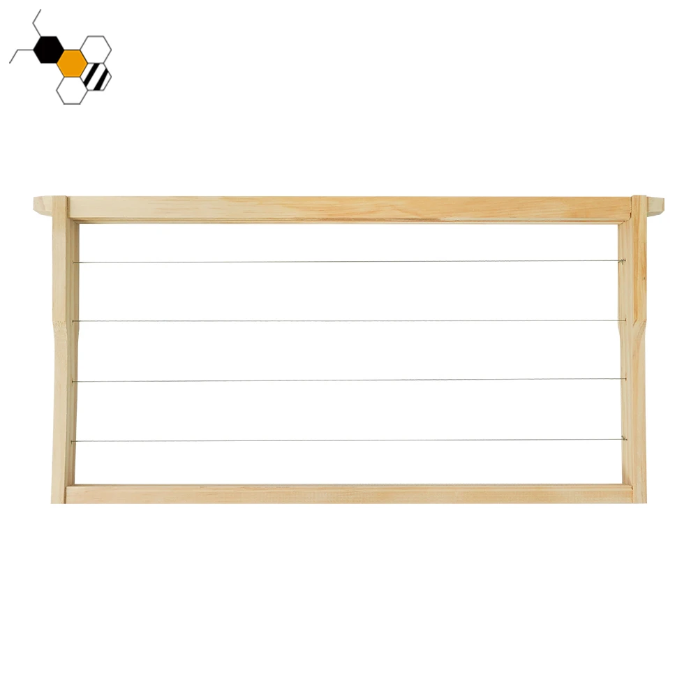 Beekeeping Langstroth Bee Frames with Wire and Eyelets Deep Bee Frame ...