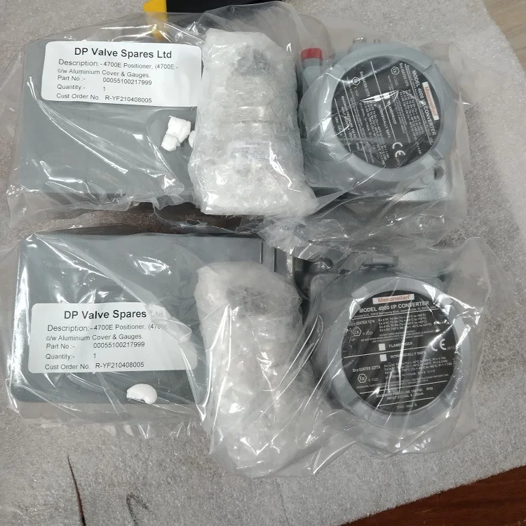 New Masoneilan Intelligent Valve Positioner 4700e/4700p/4800e/4800p ...
