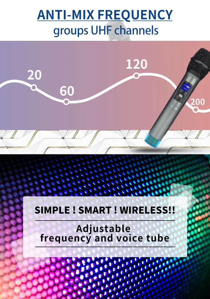 Professional Microphone Pcb Pcba Board Microphone Wireless Uhf Pcb ...
