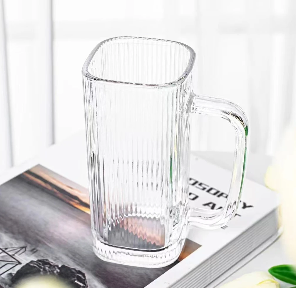 270ml Straight Mug with Big Handle - Perfect for Beer & Tea