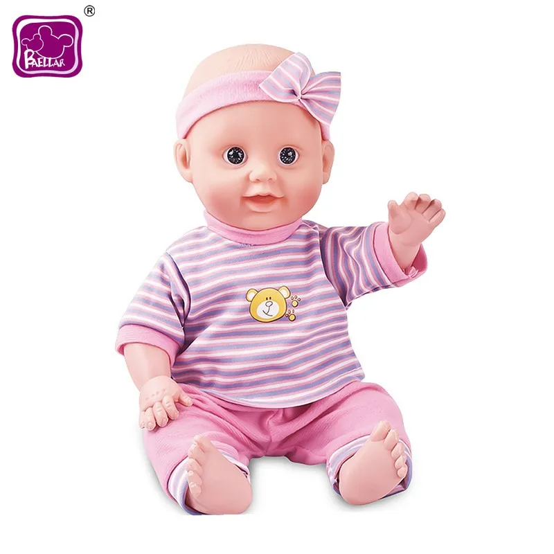 Eco-friendly Materials Plastic Baby Doll With Drink And Wet Funny ...