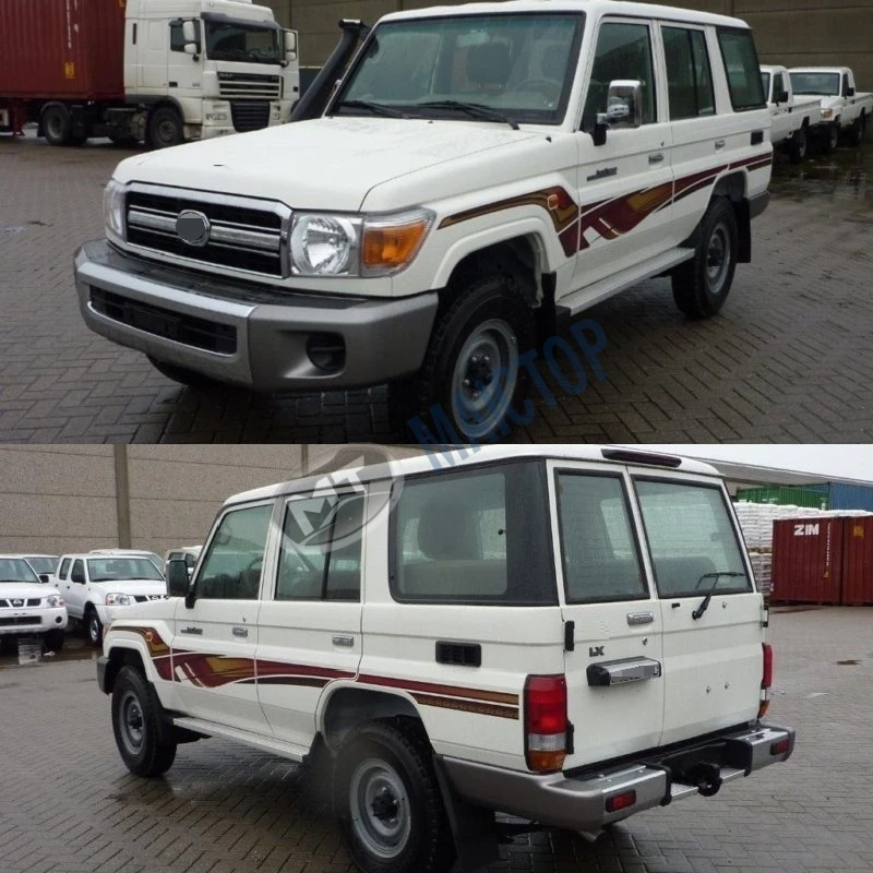 Maictop Car Accessories Abs Black Fender Flare For Land Cruiser 79 70 ...