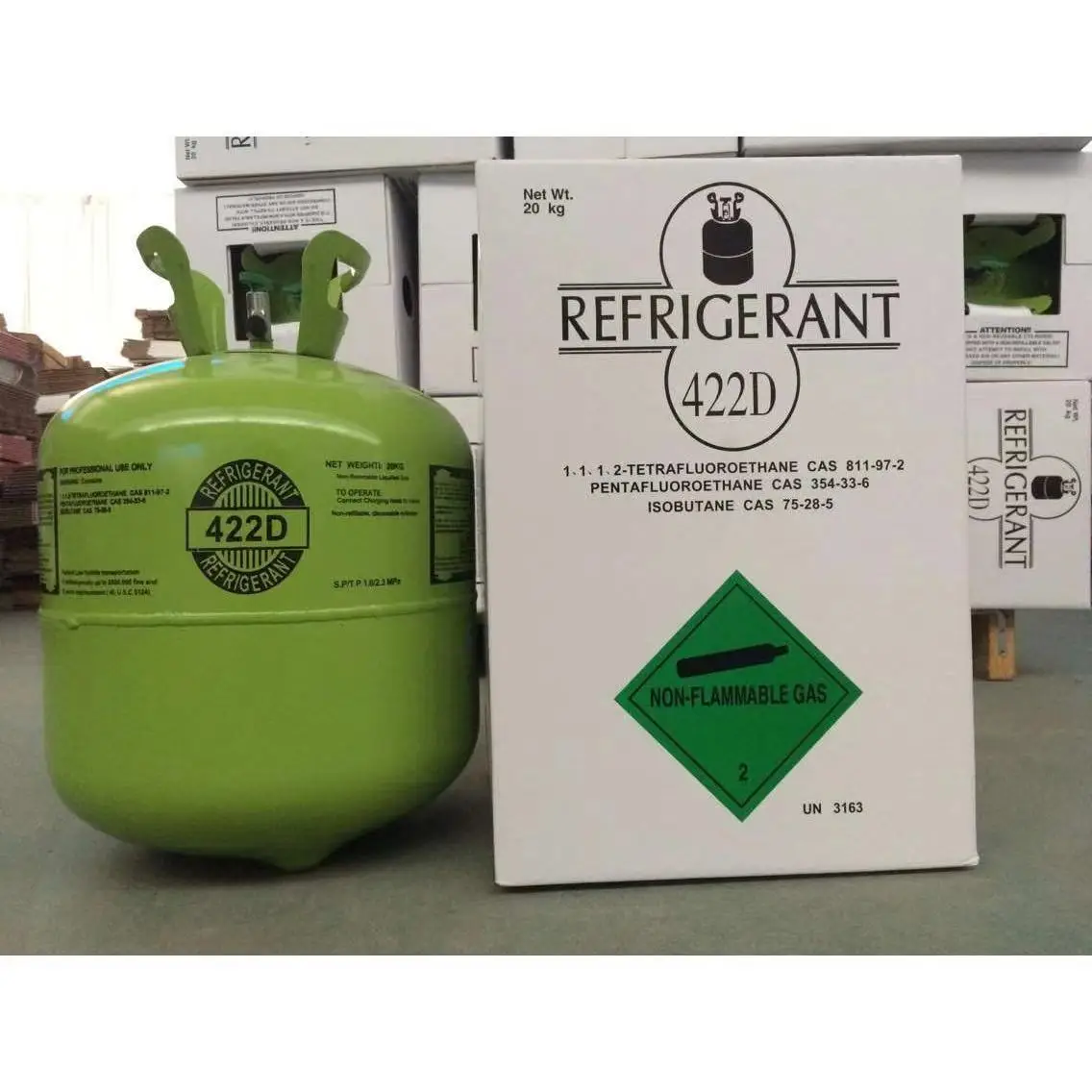 Gas Refrigerante R422d De Alta Pureza Para Coches,99.9% - Buy Compra ...
