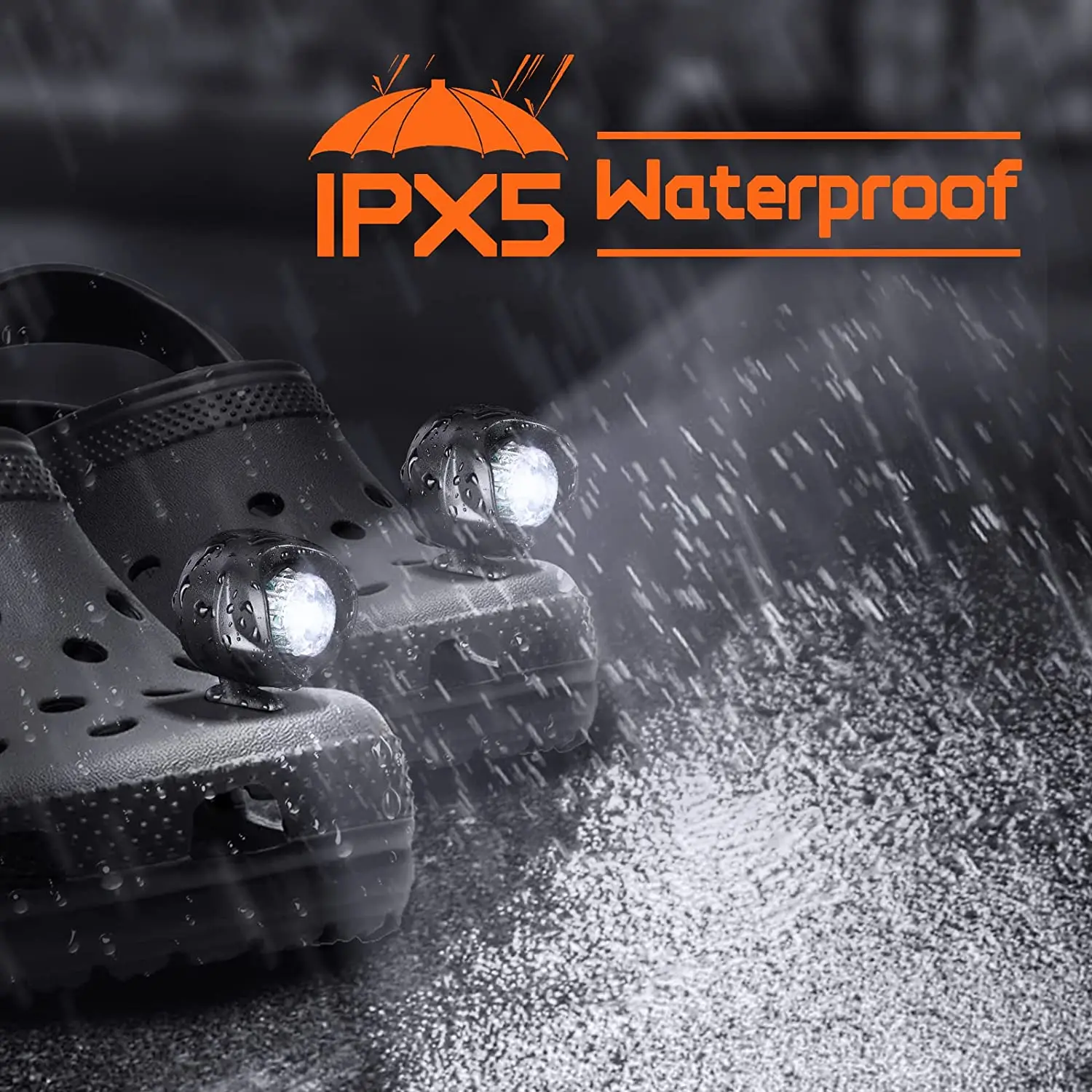 Rechargeable Headlights Croc Headlights For Walking Hiking Camping 3 ...