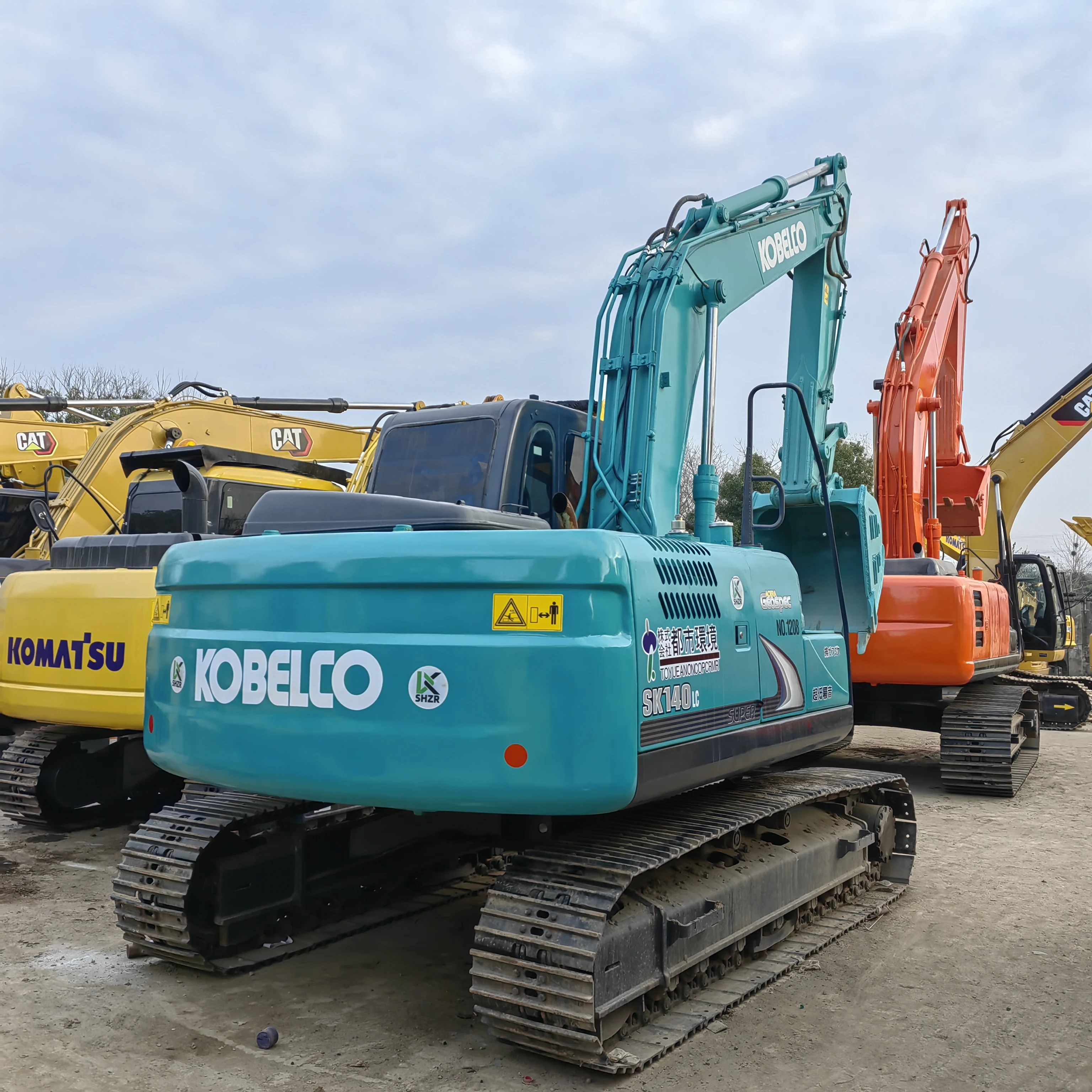 Used Kobelco Sk140lc Digger Second Hand 14 Ton Construction Machine Kobelco Excavator For Sale ...
