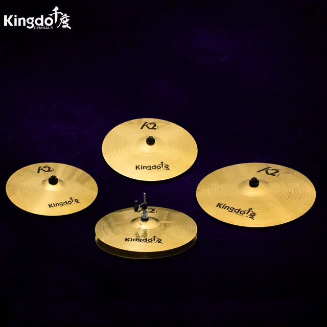 Kingdo K2 Cymbal Set - Professional Sound & Handmade Quality
