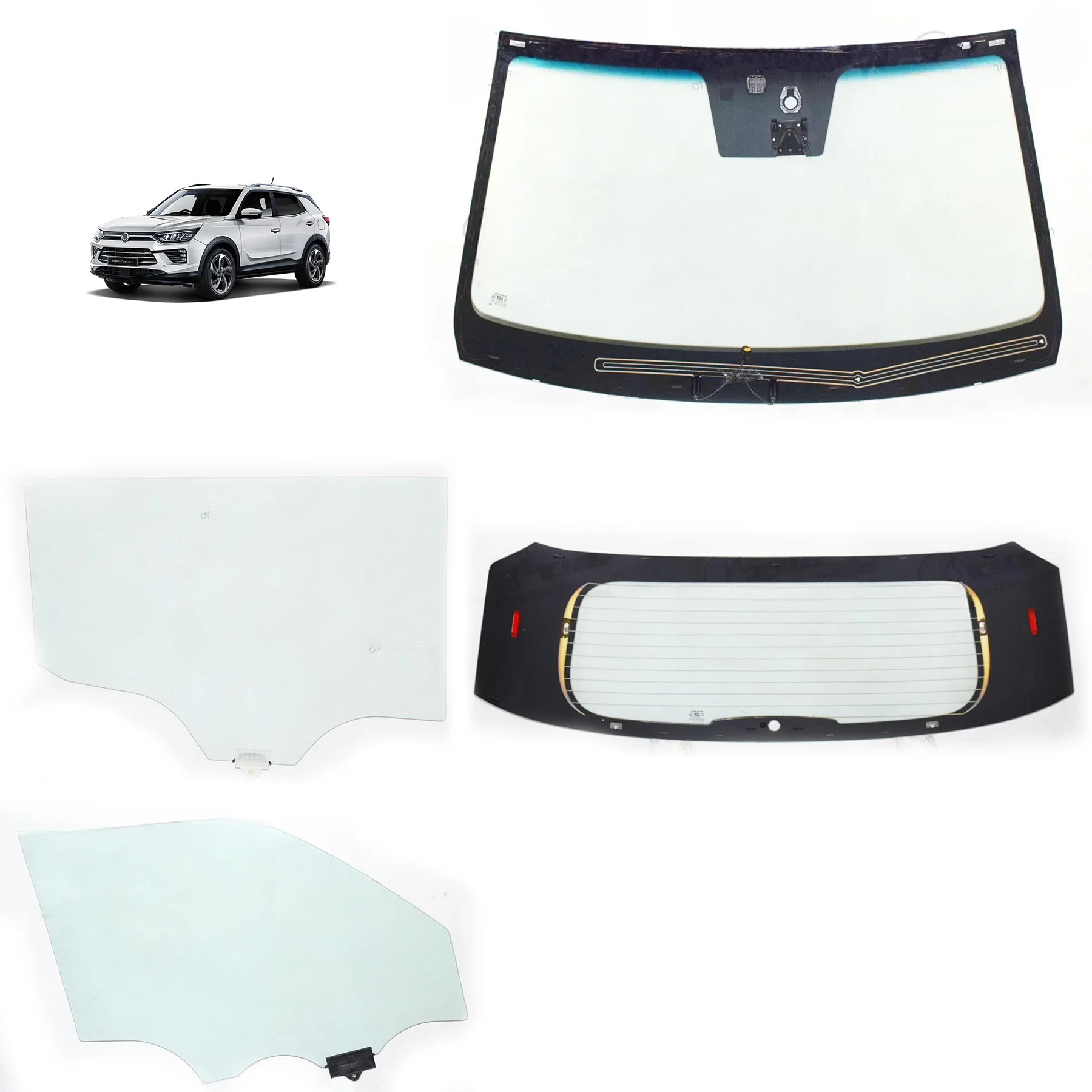 Ssangyong Korando Windshield Glass - Original Auto Parts