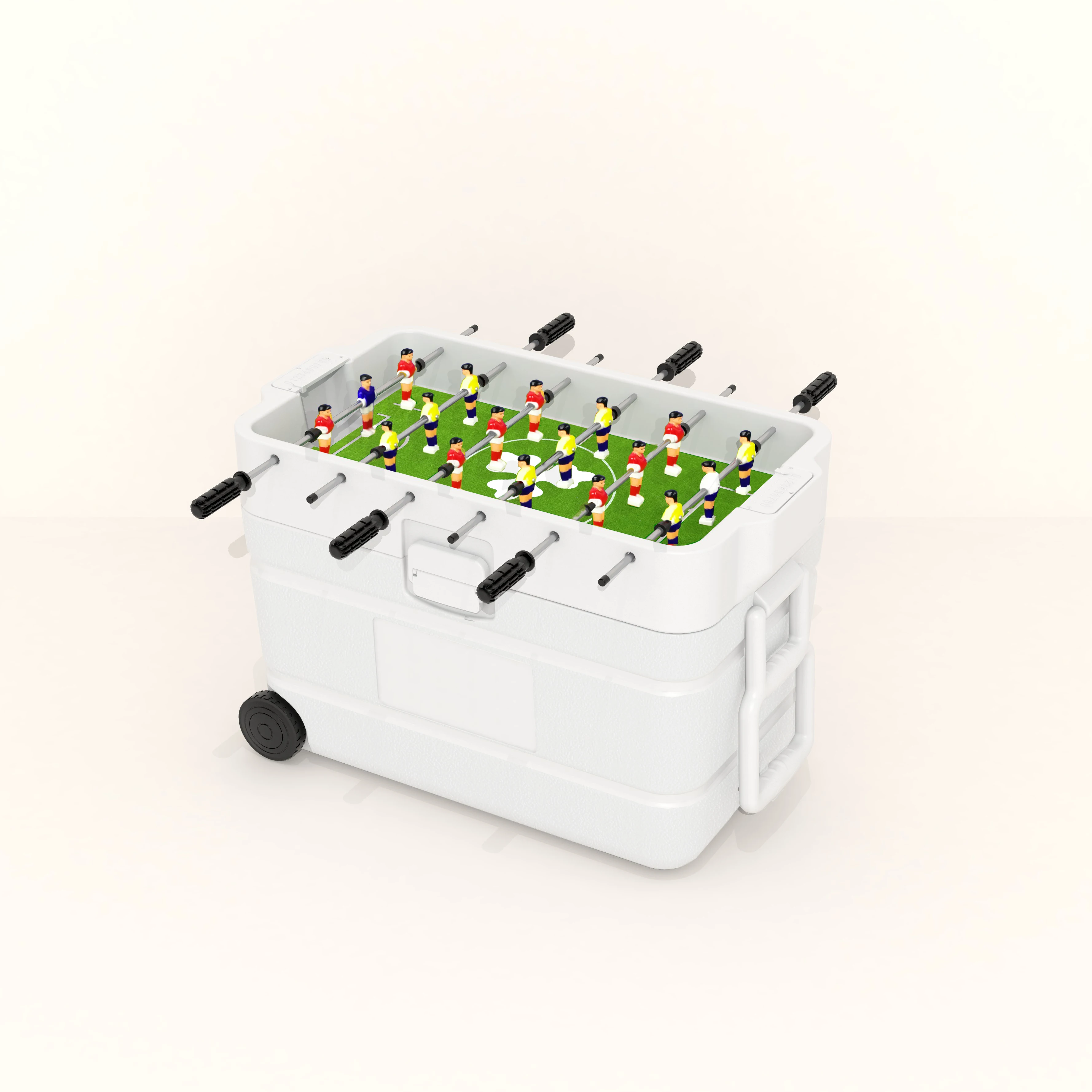 30L Game Cooler - Insulated Soccer Table for Outdoor Fun