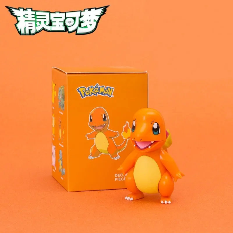 Pikachu Blind Box Ornament Koda Duck Little Fire Dragon Genie Turtle ...