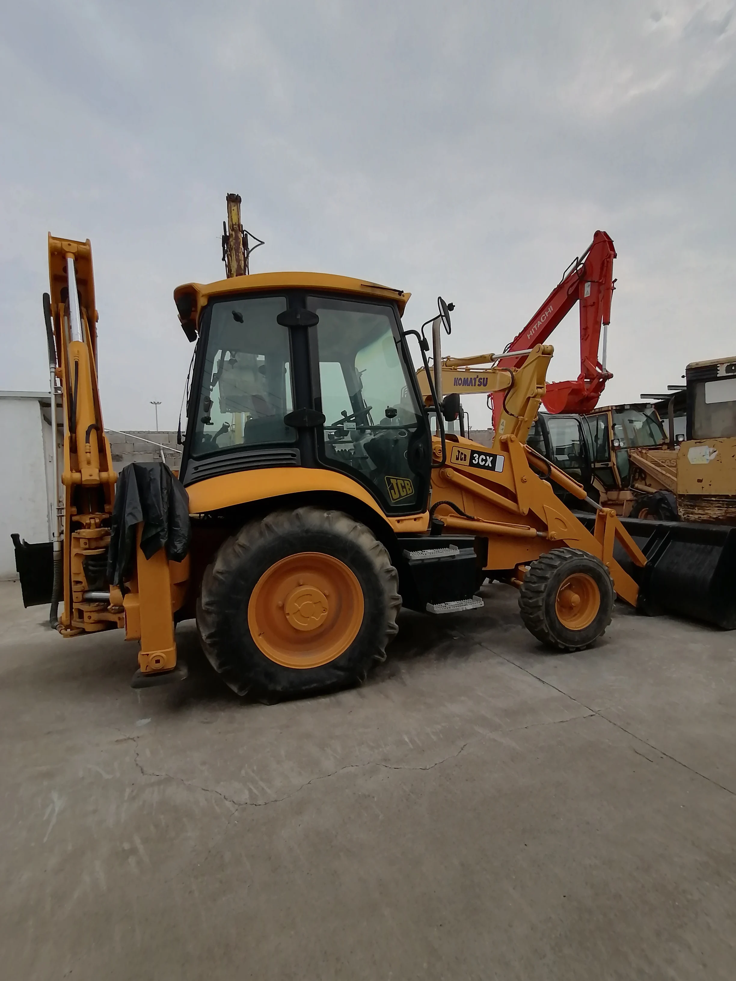 Used Backhoe Loader Retroexcavadora Jcb 3cx 4cx Backhoe Loaders For ...